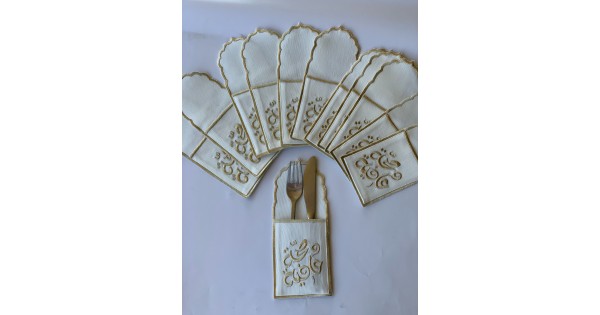 Sehha We Afyeh Cutlery envelopes